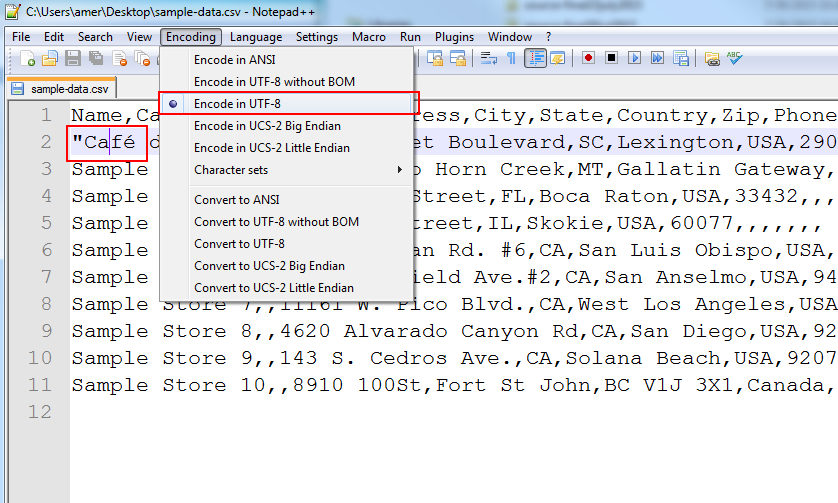 Import CSV Doesn t Work With Special Characters Super Store Finder 