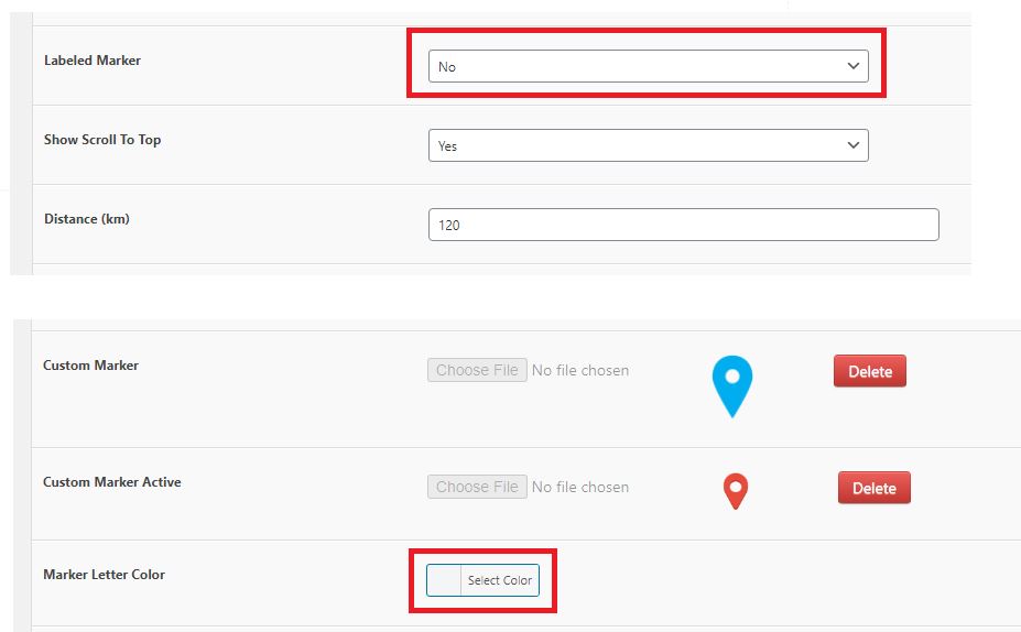 How To Change Marker Letter Color And Map Marker Color Super Store Finder Community And Support