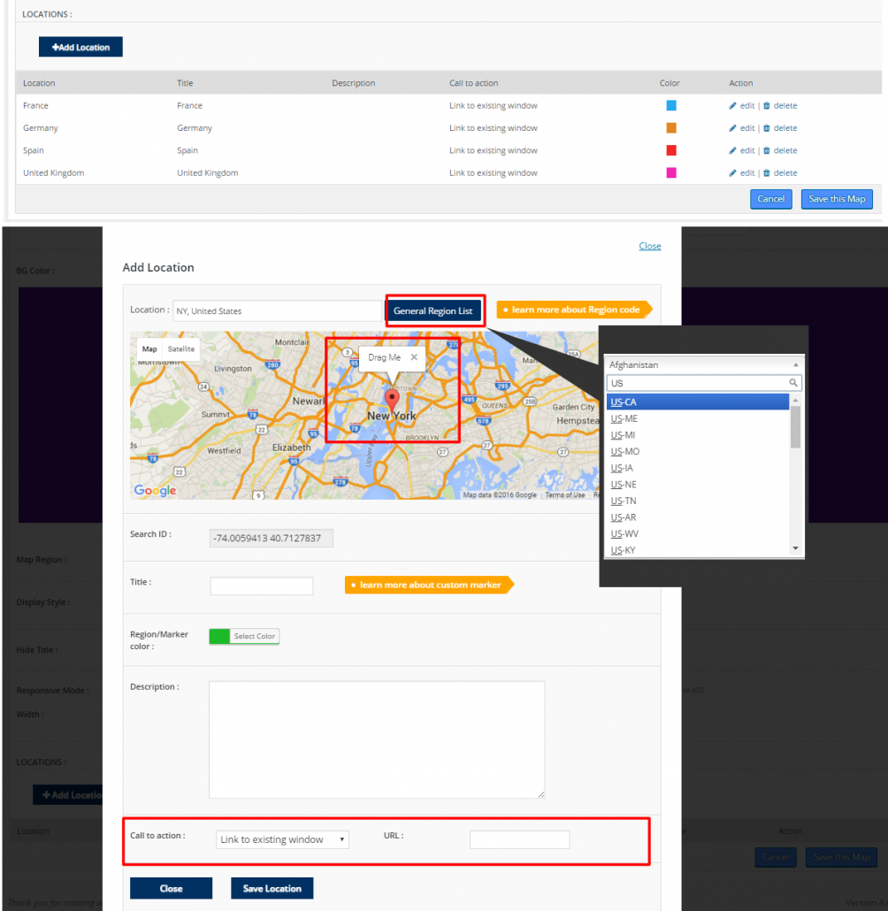 Admin Screenshot – Super Interactive Maps