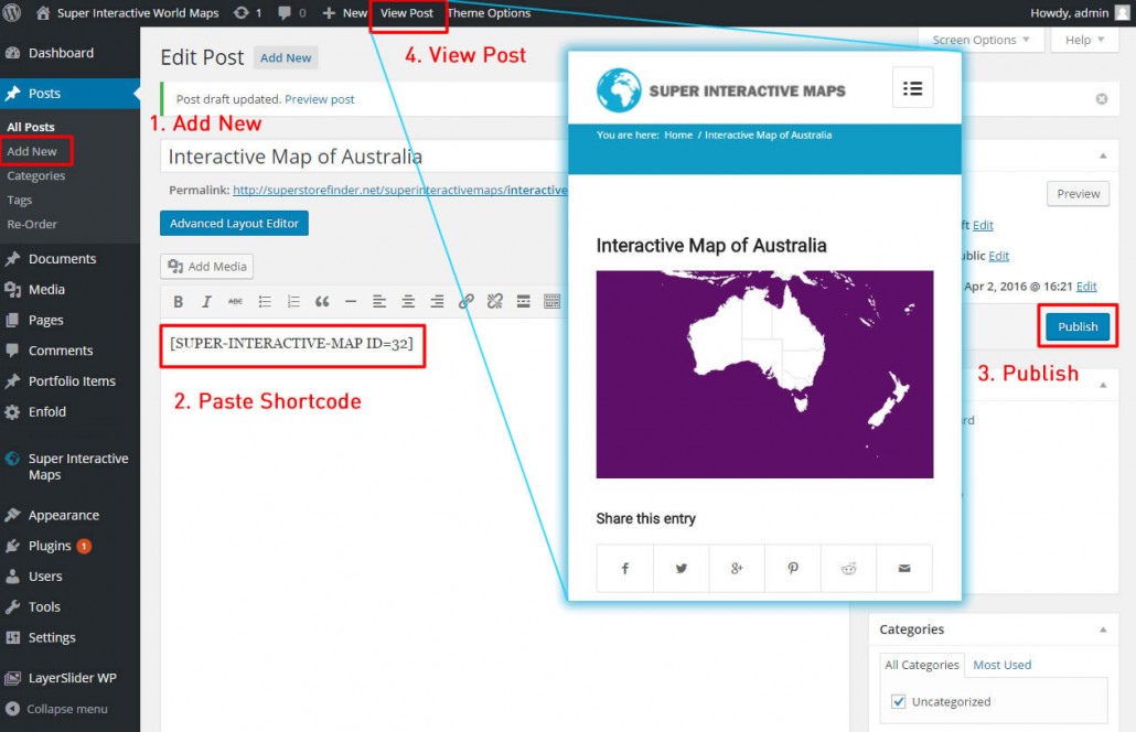 User Guide – Super Interactive Maps